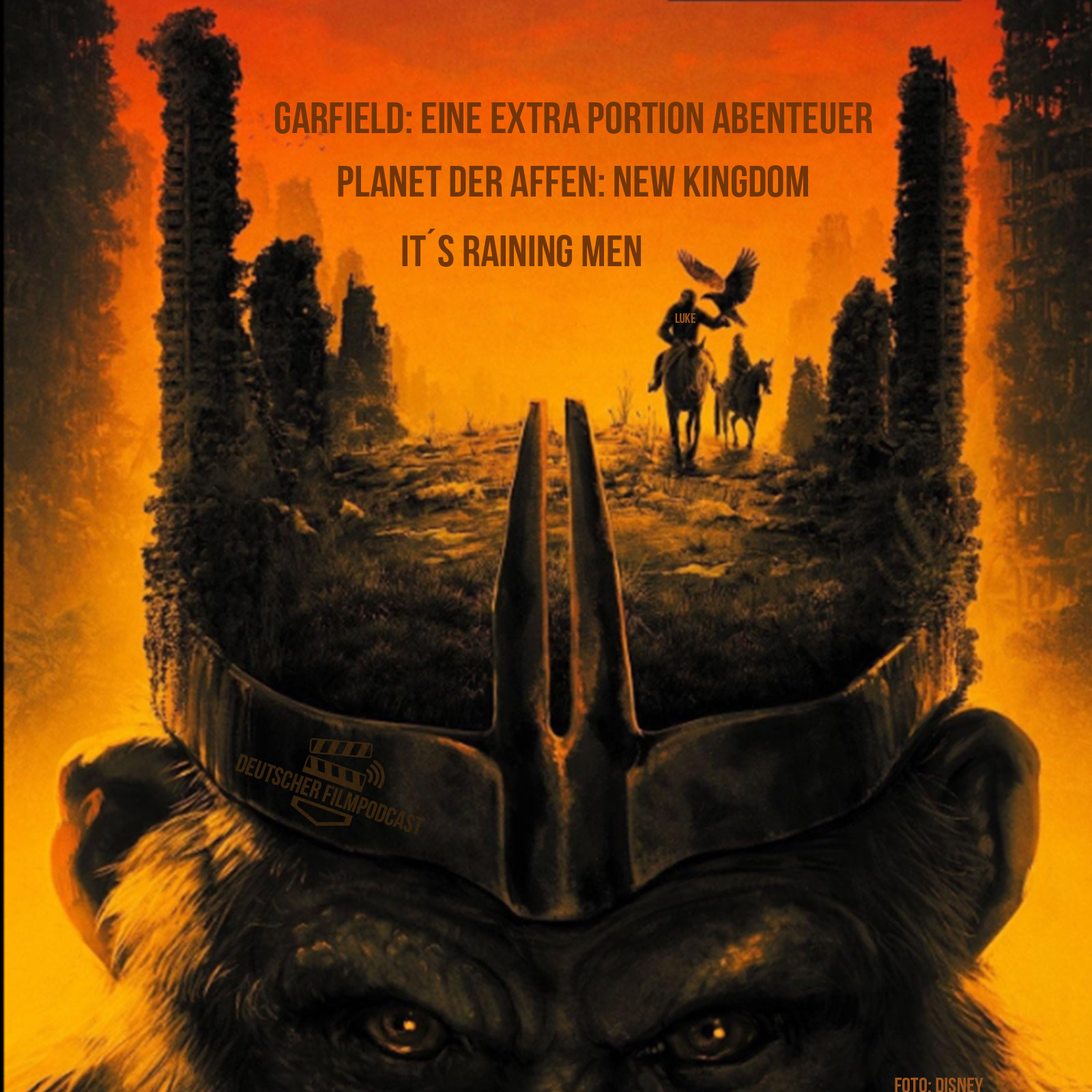 Planet der Affen: New Kingdom - Garfield: Eine extra Portion Abenteuer ...